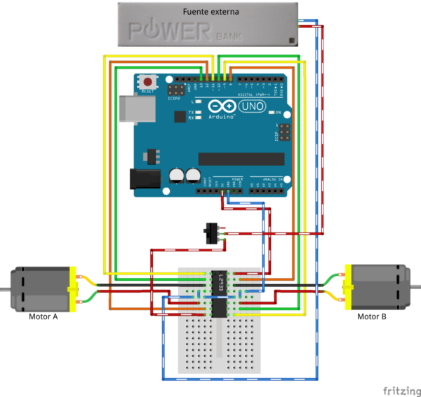 Robot seguidor de línea para Arduino - EcuaRobot