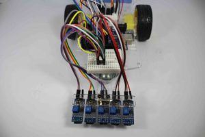 Robot seguidor de línea para Arduino - EcuaRobot