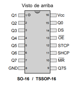 Arduino: ampliar cantidad de salidas digitales con 74HC595 - EcuaRobot